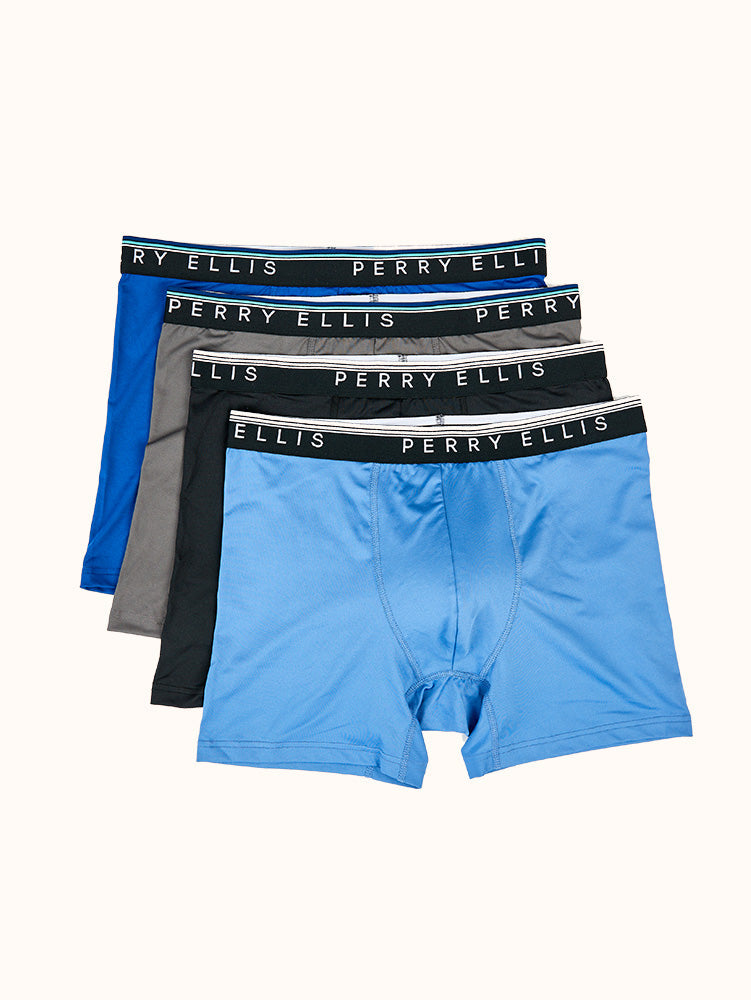 Men's Perry Ellis Boxer Briefs (4 Pack) | Within.™ Canada